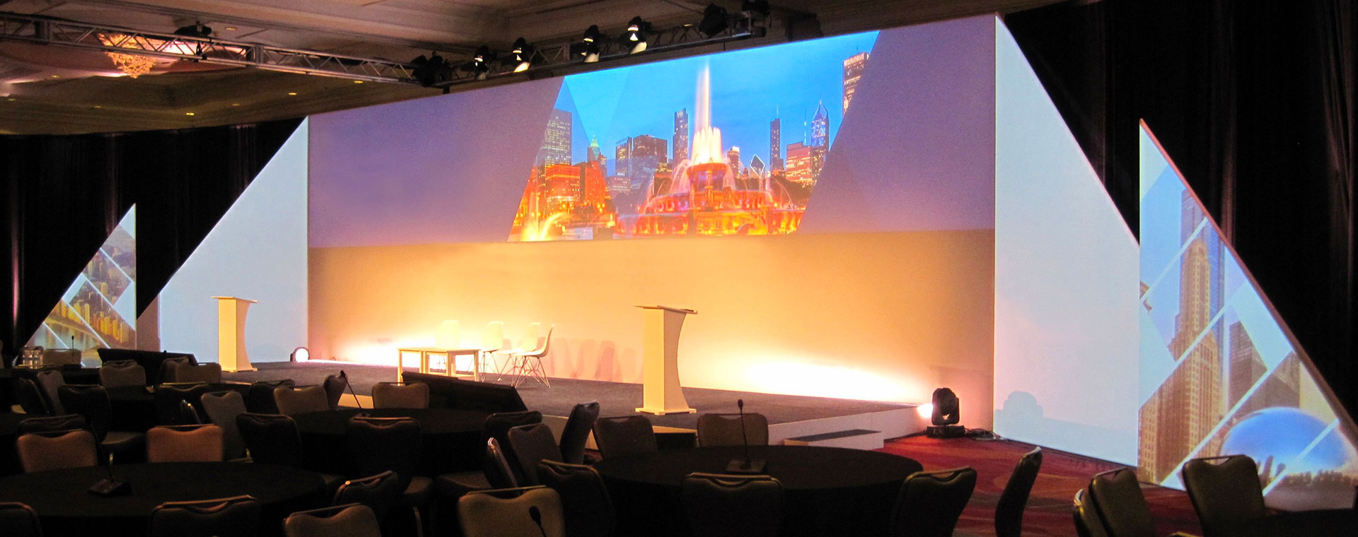 Expressive Structures - Custom Backdrops - Modular Scenic Displays