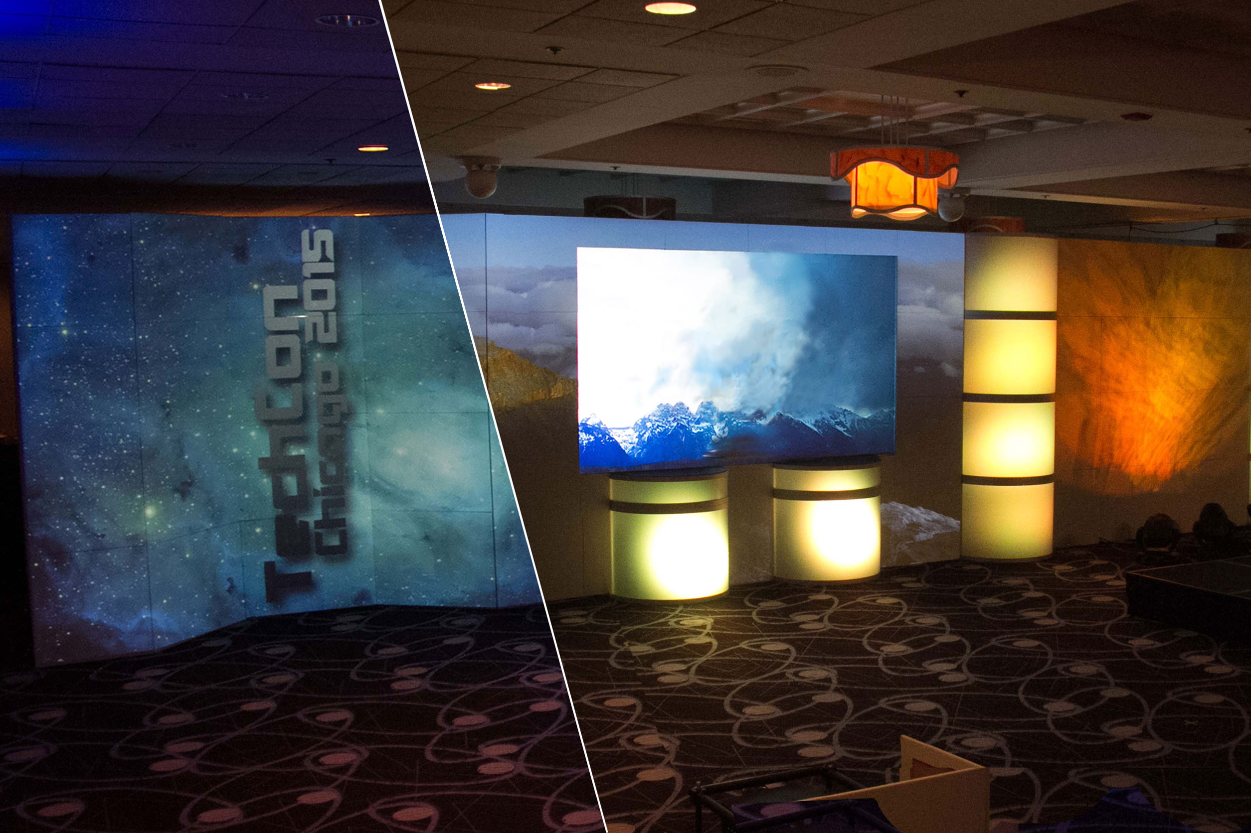 Seamless Frame and Panel Scenery | Hard Panel Modular Scenic System