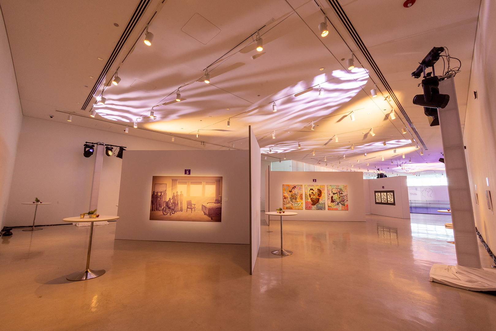 Customized Gallery Event Backdrops - Expressive Structures